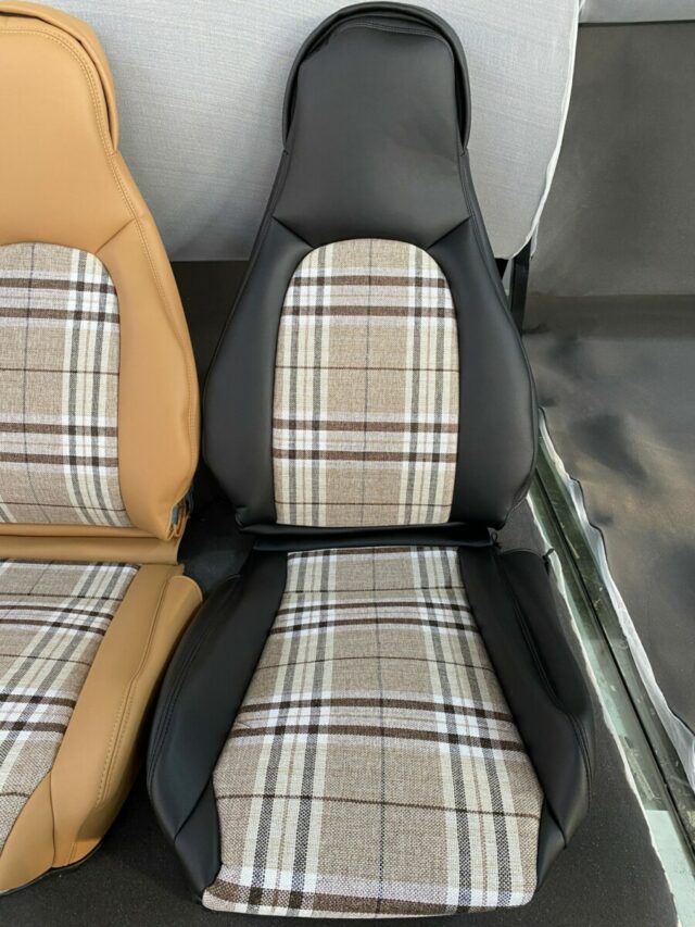 Transform Your Miata NBFL with Stylish Racing Plaid Seat Covers