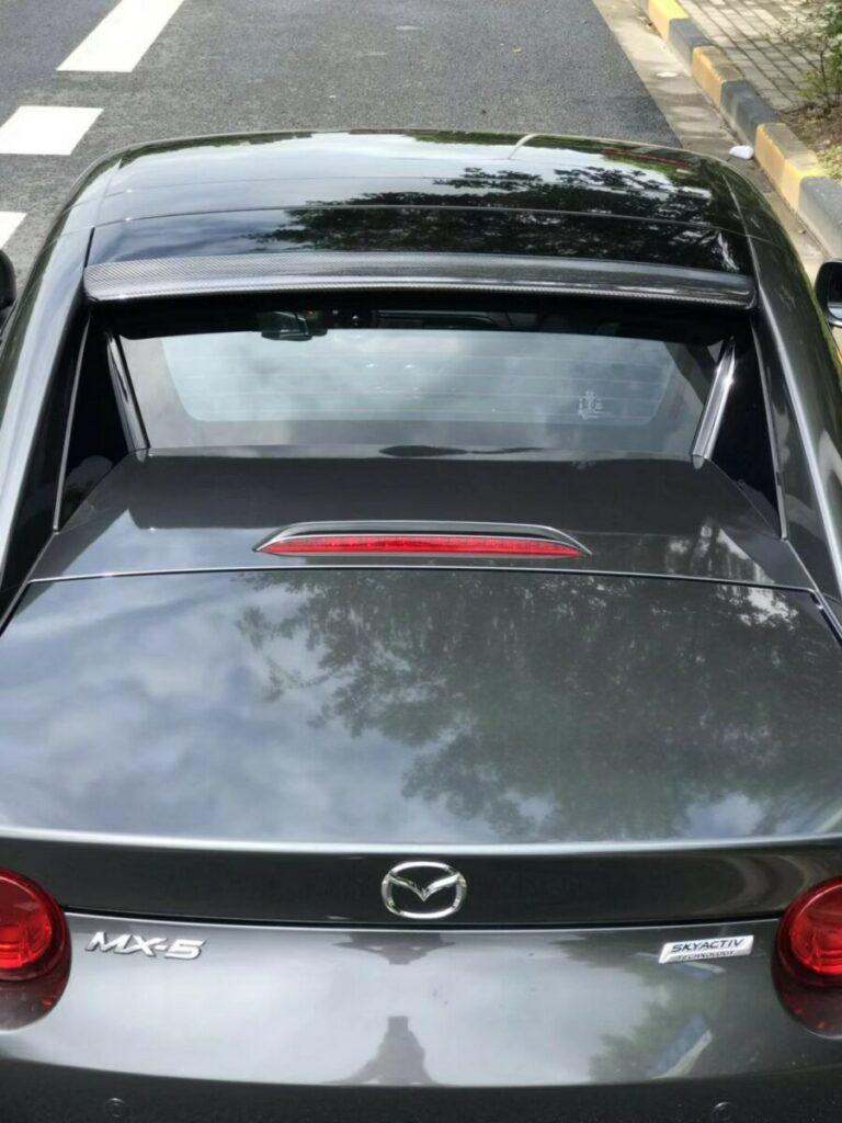 CarbonMiata Roof Spoiler for Miata ND RF - Sleek & Stylish
