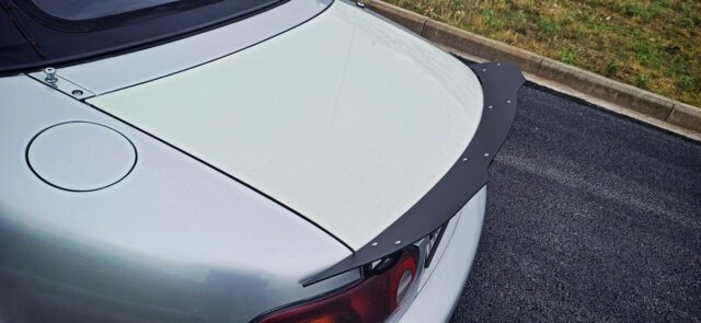 NA Miata Ducktail Spoiler: Street Version for Aerodynamic Flow