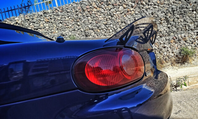 Ducktail Spoiler for Miata: Acrylic Wing with Unique Aesthetic