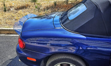 Ducktail Spoiler for Miata: Acrylic Wing with Unique Aesthetic