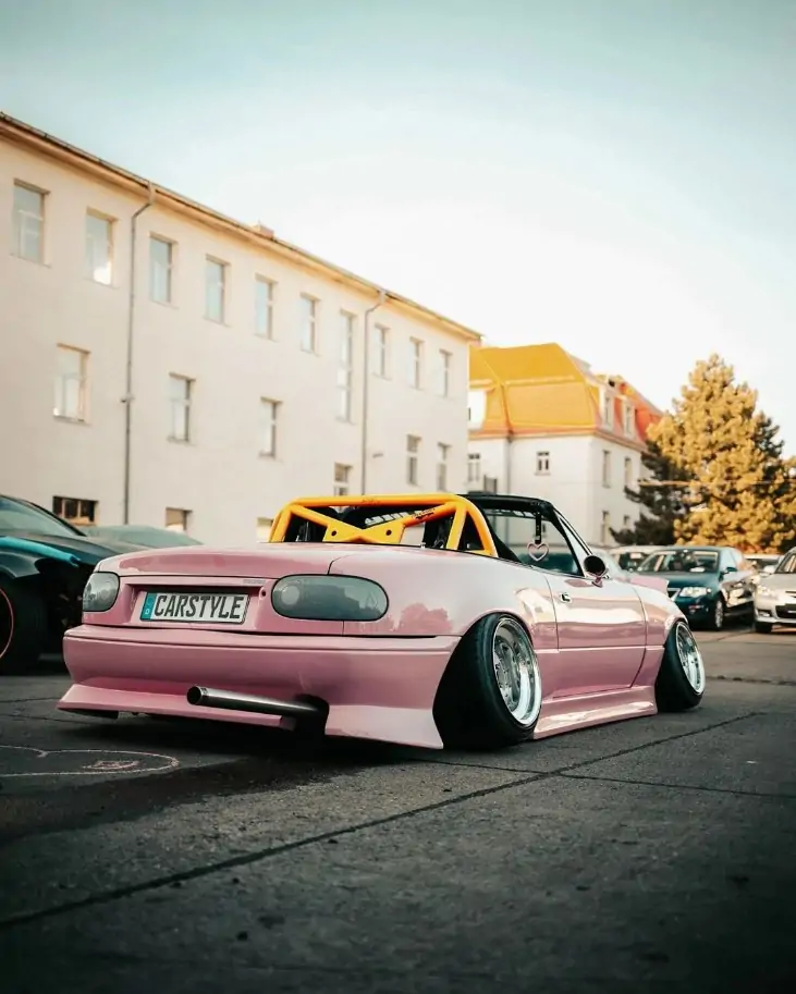 Miata X Type Roll Bar: Enhanced Protection and Chassis Rigidity