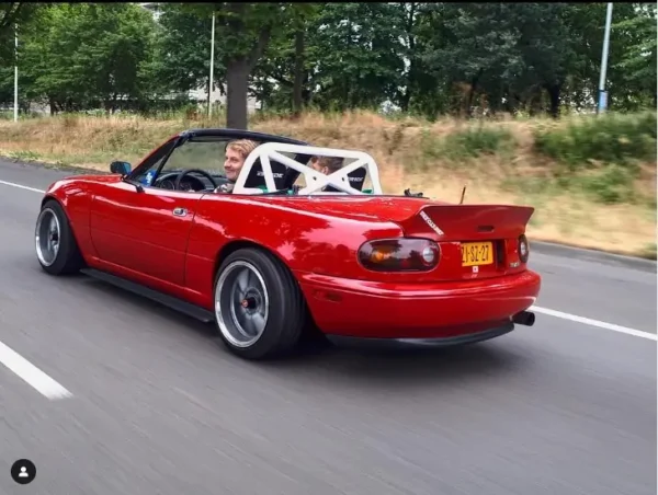 Miata X Type Roll Bar: Enhanced Protection and Chassis Rigidity