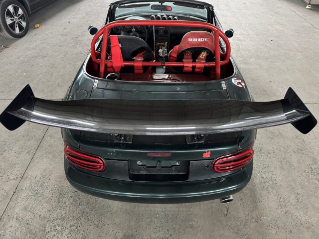 Miata NA GT Wing XL - Premium Carbon Fiber & Fiberglass Spoiler