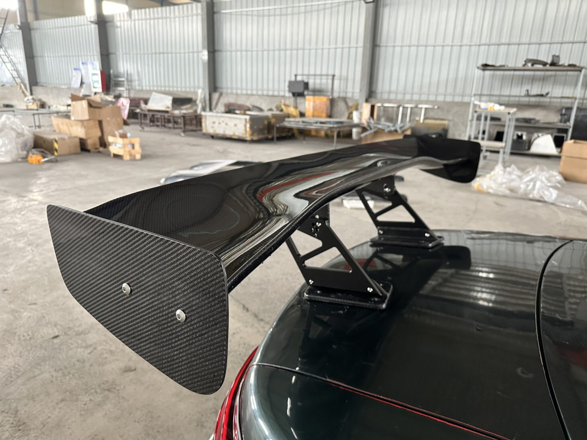 Miata NA GT Wing XL - Premium Carbon Fiber & Fiberglass Spoiler