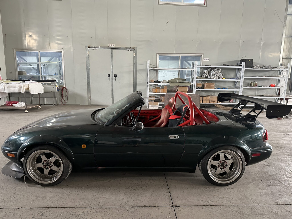 Miata NA GT Wing XL - Premium Carbon Fiber & Fiberglass Spoiler