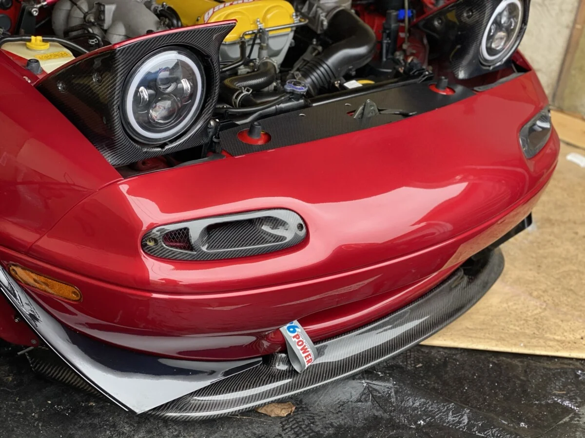 GV Style Front Lip for Miata NA/Mk1 - Enhance Your Ride's Look!