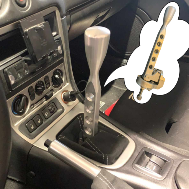 Billet cnc carbonfiber short shifter kit for Mazda MX-5 Miata