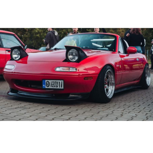 Miata NA/NB Number Plate Bracket - Stainless Steel Holder