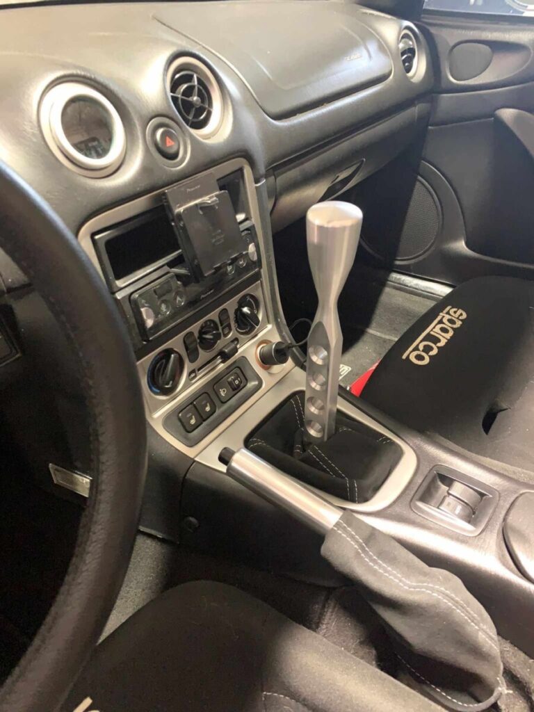 Billet cnc carbonfiber short shifter kit for Mazda MX-5 Miata