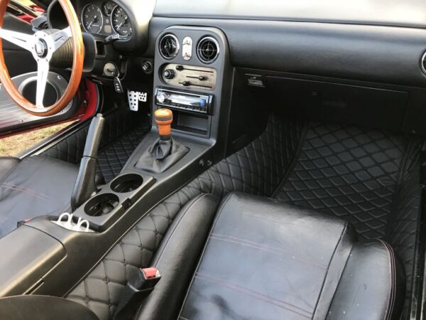 Quilted Floor mats Deluxe version For Miata NA/NB