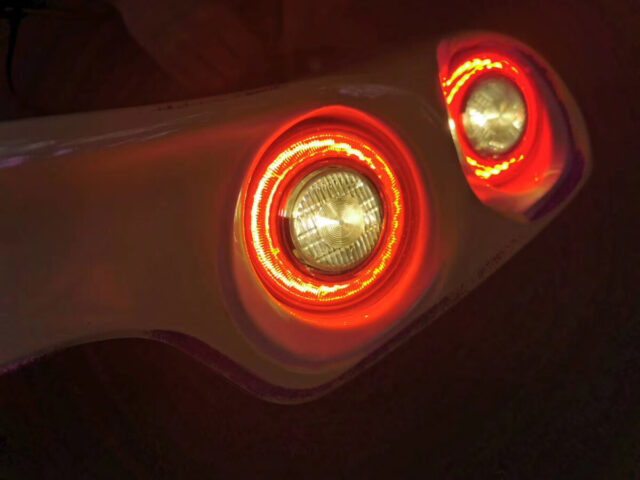 RX-7 FD Quad Lights & Ducktail Spoiler – Stylish Rear-End lights
