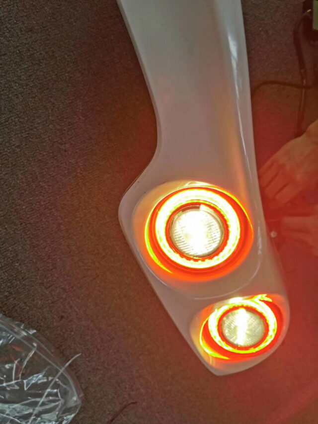 RX-7 FD Quad Lights & Ducktail Spoiler – Stylish Rear-End lights