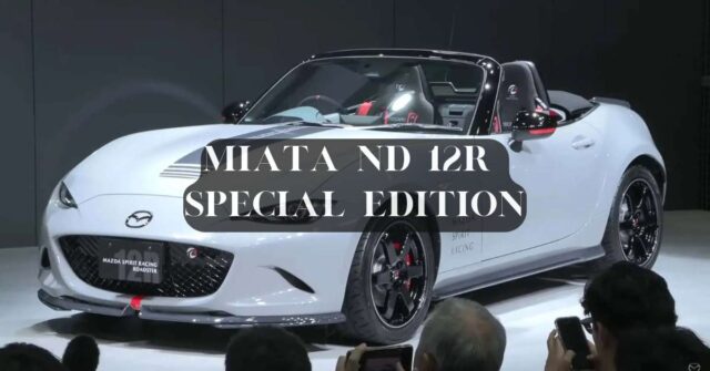 Miata 12R Edition: More Power, Aero Upgrades & lightweight Wheels