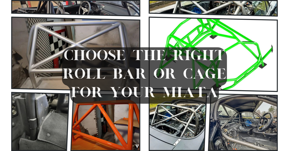 I migliori roll bar e gabbie per MX5 Miata NA e NB: strada vs pista