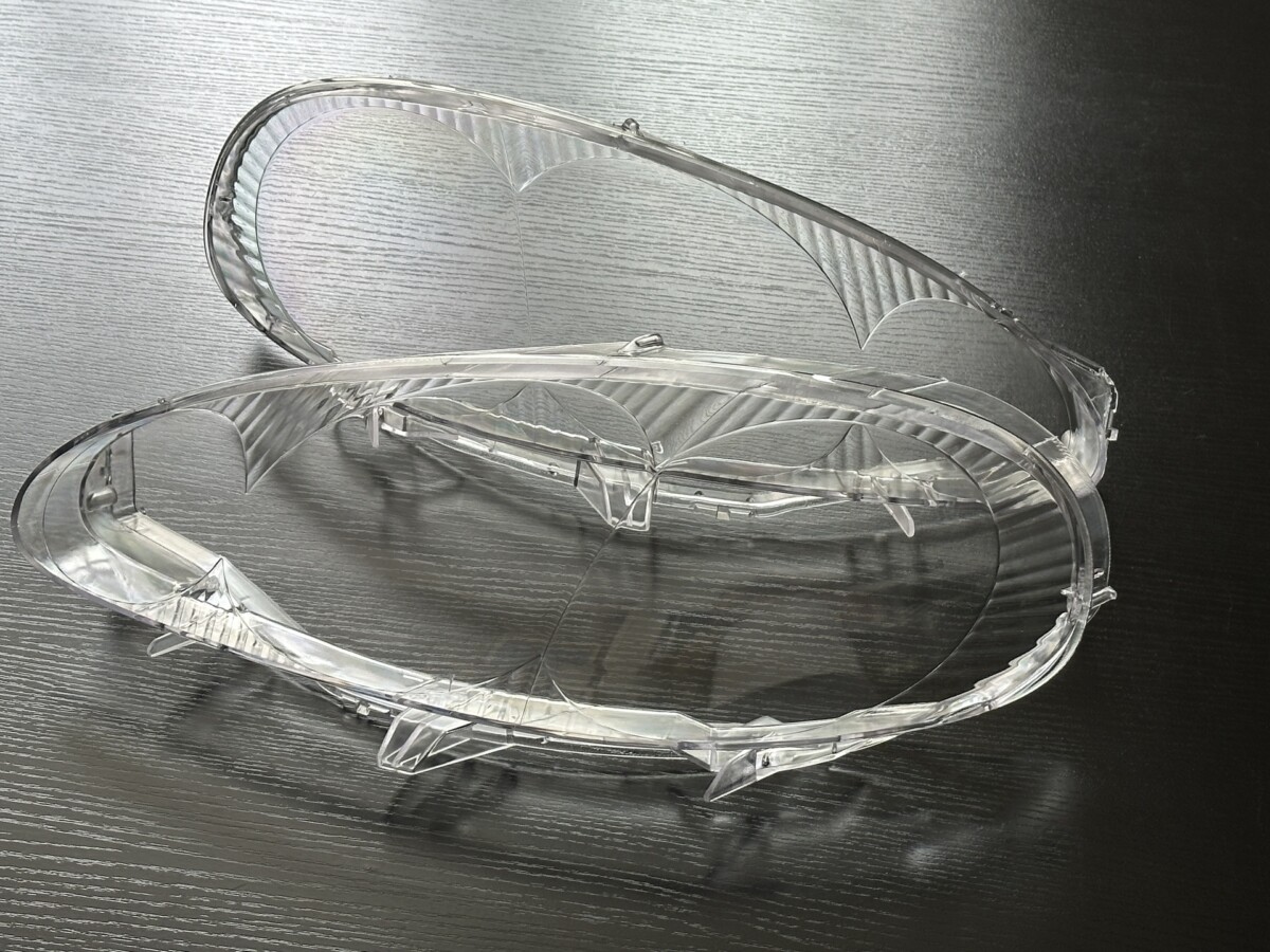 Clear Polycarbonate Headlight Lens Replacements for Miata NB2 Mazda ...